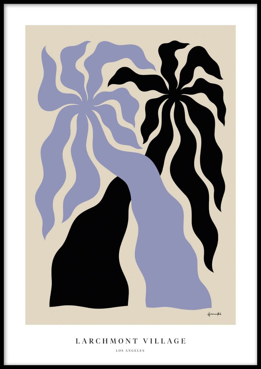 Framed* Larchmont Village One Poster – CUSHH